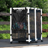 Pool Fellows Hanging Mesh Pouch Adjustable for Pool Storage Bins